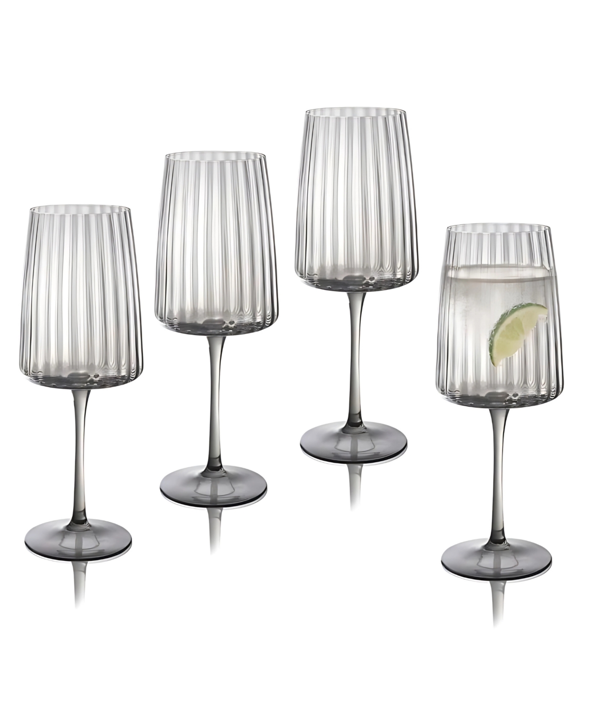 Click here for Qualia Glass Modern Ap Wine Glasses  Set of 4 - Gr... prices