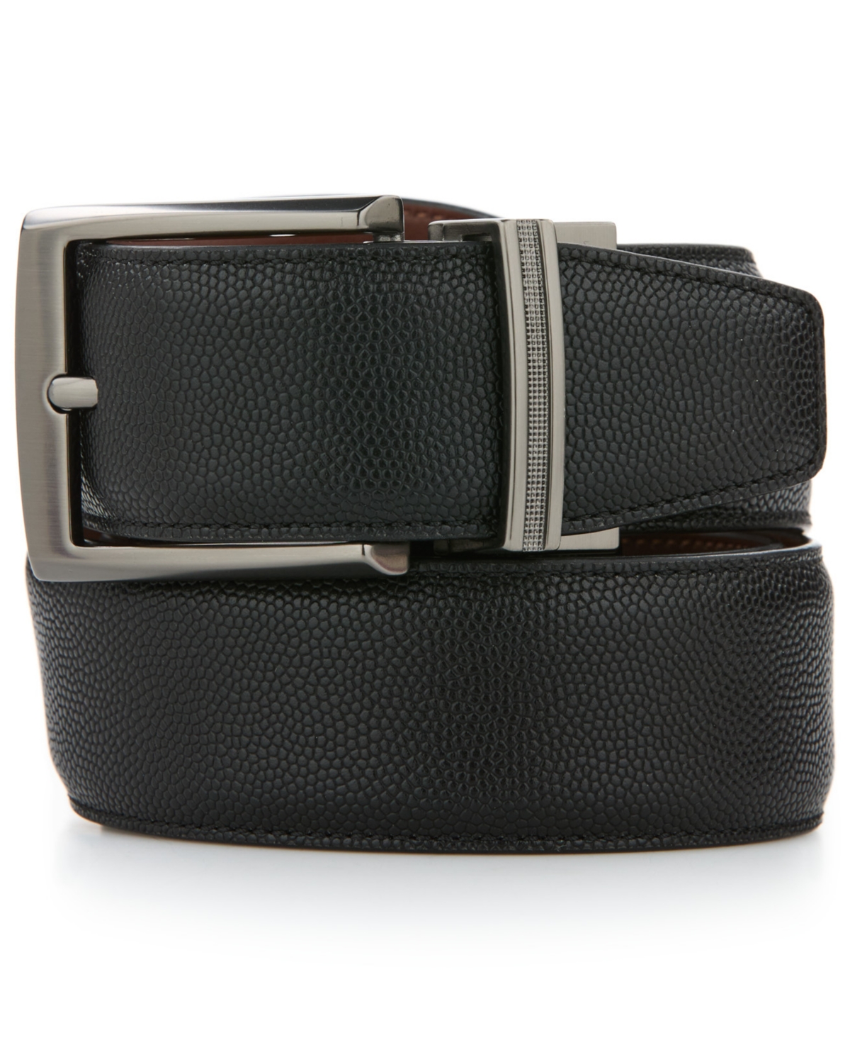 Click here for Perry Ellis Portfolio Mens Liz Reversible Brushed... prices