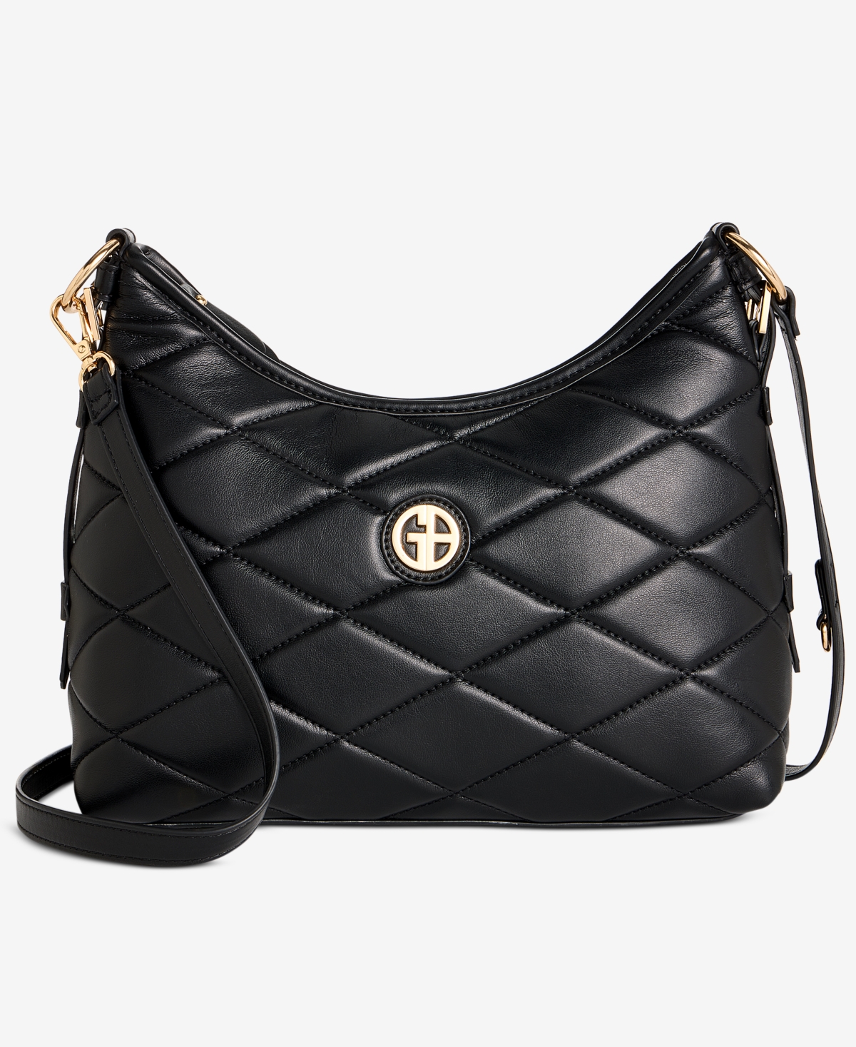 Click here for Giani Bernini Small Quilted Soft Shoulder Crossbod... prices