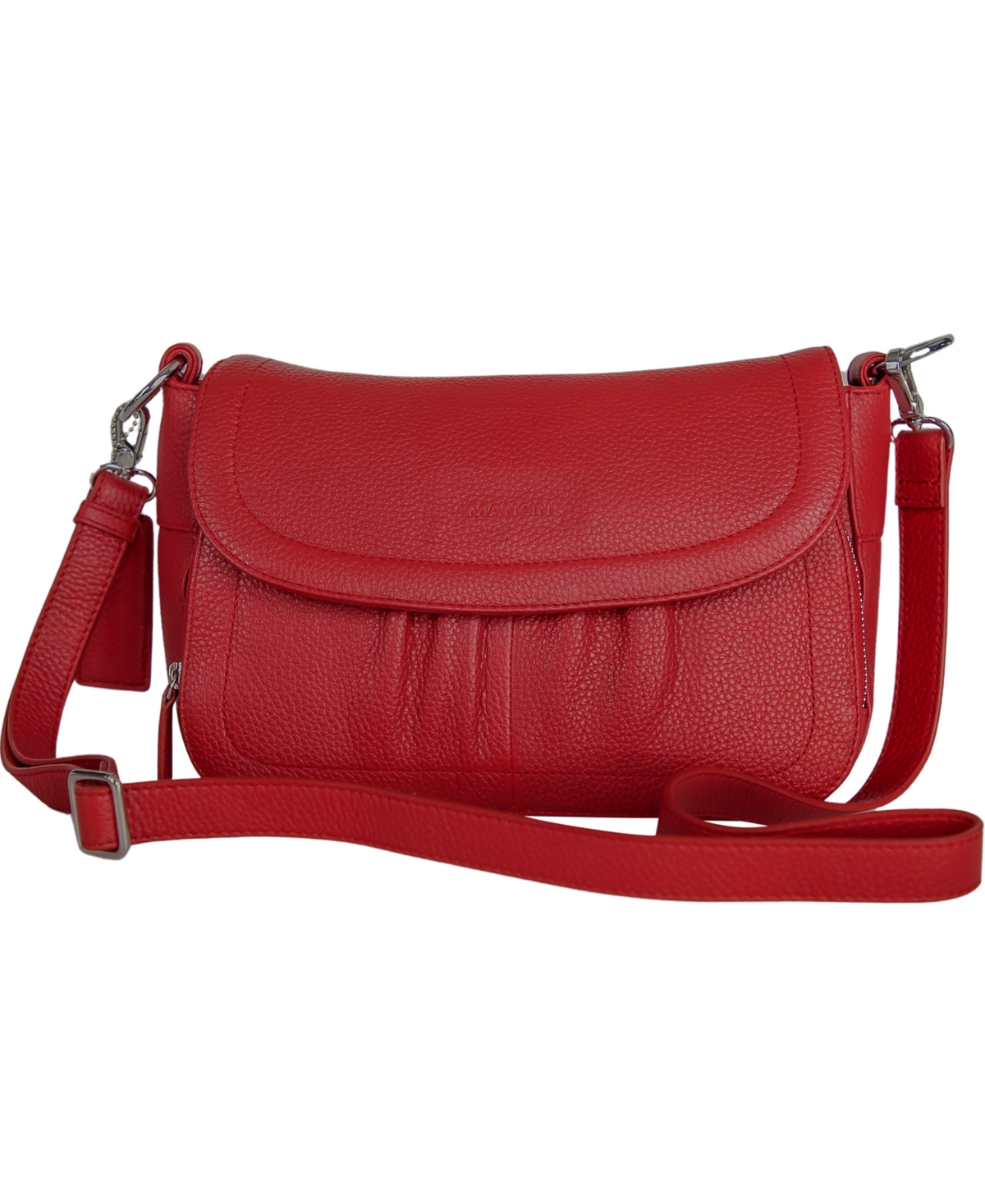 Click here for Mancini Charlotte Mini Organizer Crossbody Bag - R... prices