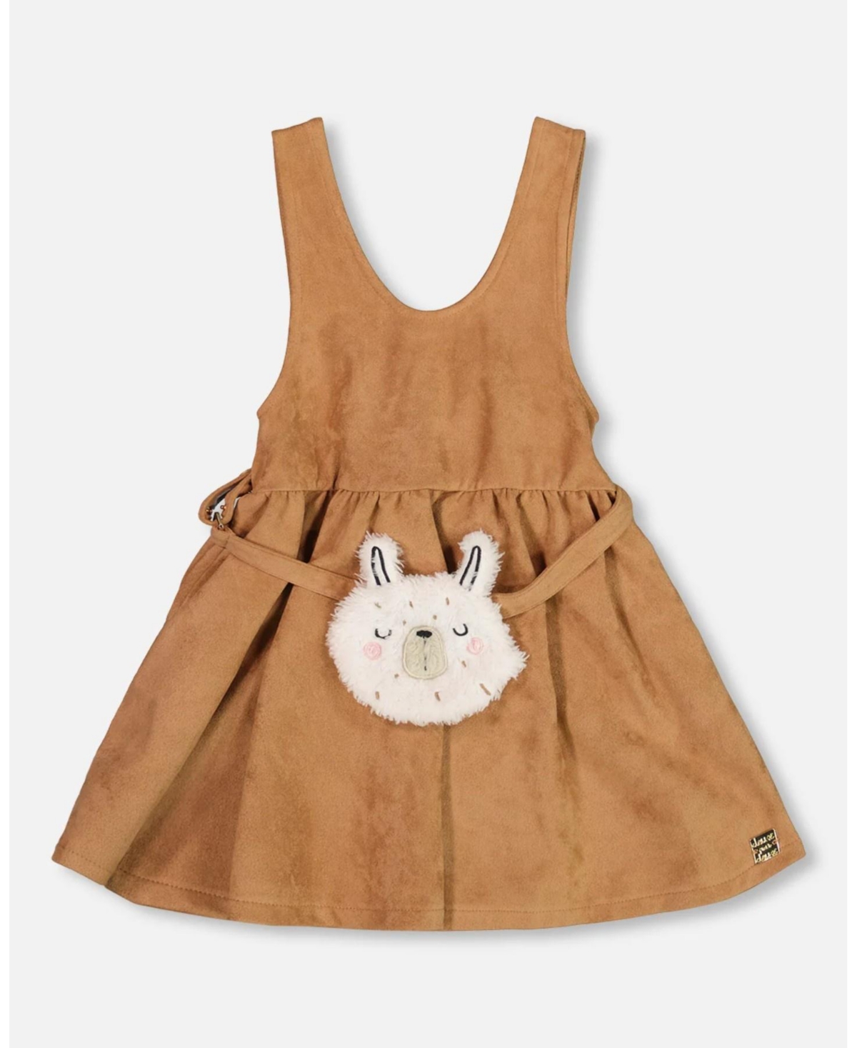 Click here for Deux par Deux Girl Stretch Suede Effect Jumper Lig... prices