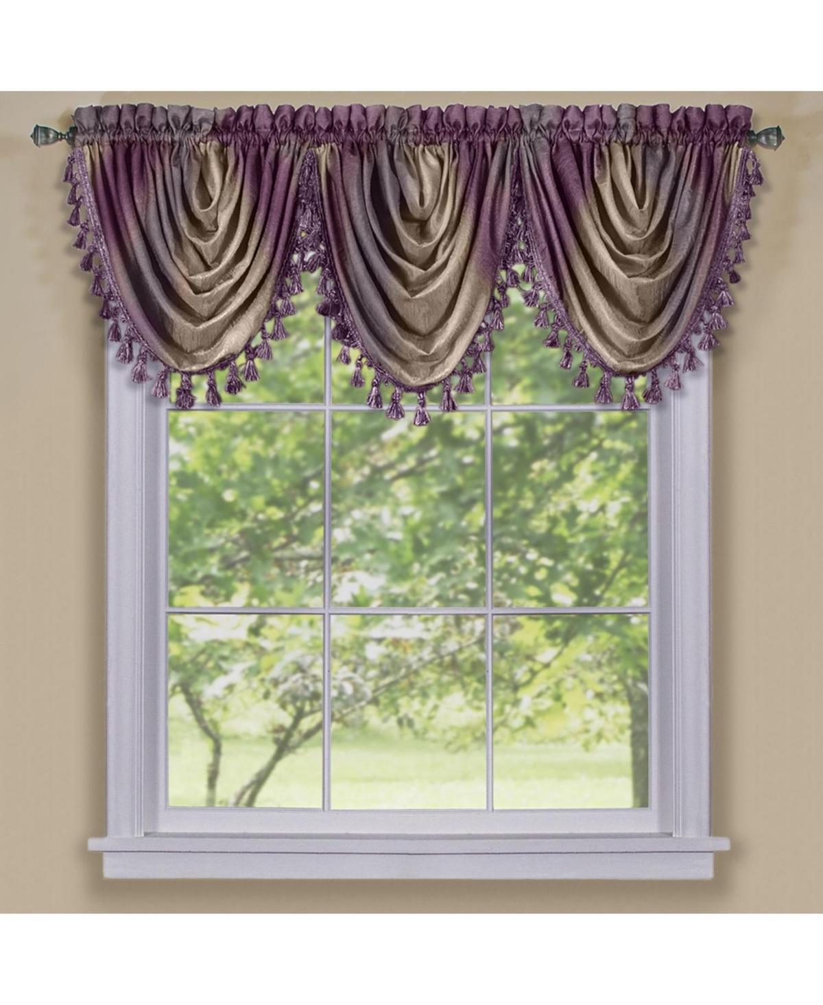 Click here for GoodGram Royal Ombre Curshed Semi Sheer 3 Pack Tas... prices