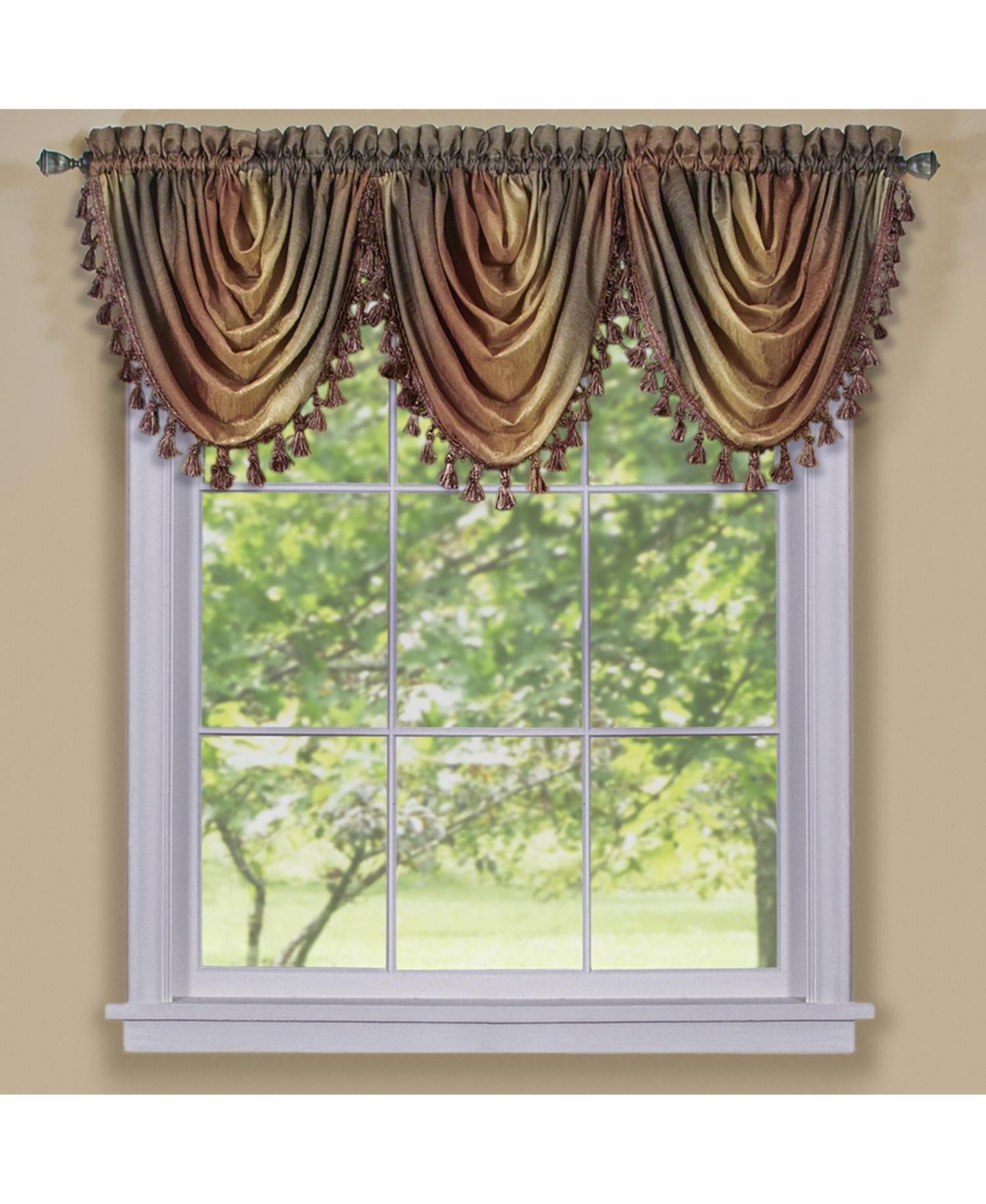 Click here for GoodGram Royal Ombre Curshed Semi Sheer 3 Pack Tas... prices
