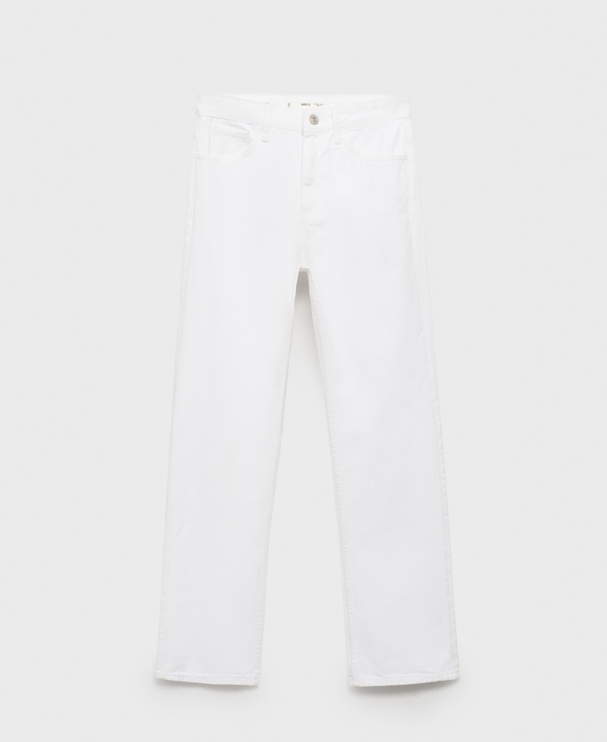 Click here for Mango Womens Matilda Medium-Rise Straight-Fit Jean... prices