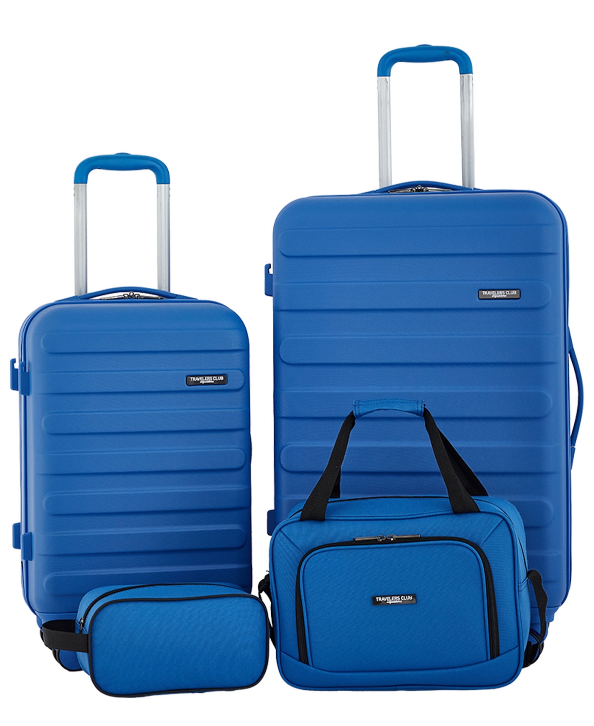 Click here for Travelers Club Austin 4 Piece Hardside Luggage Set... prices