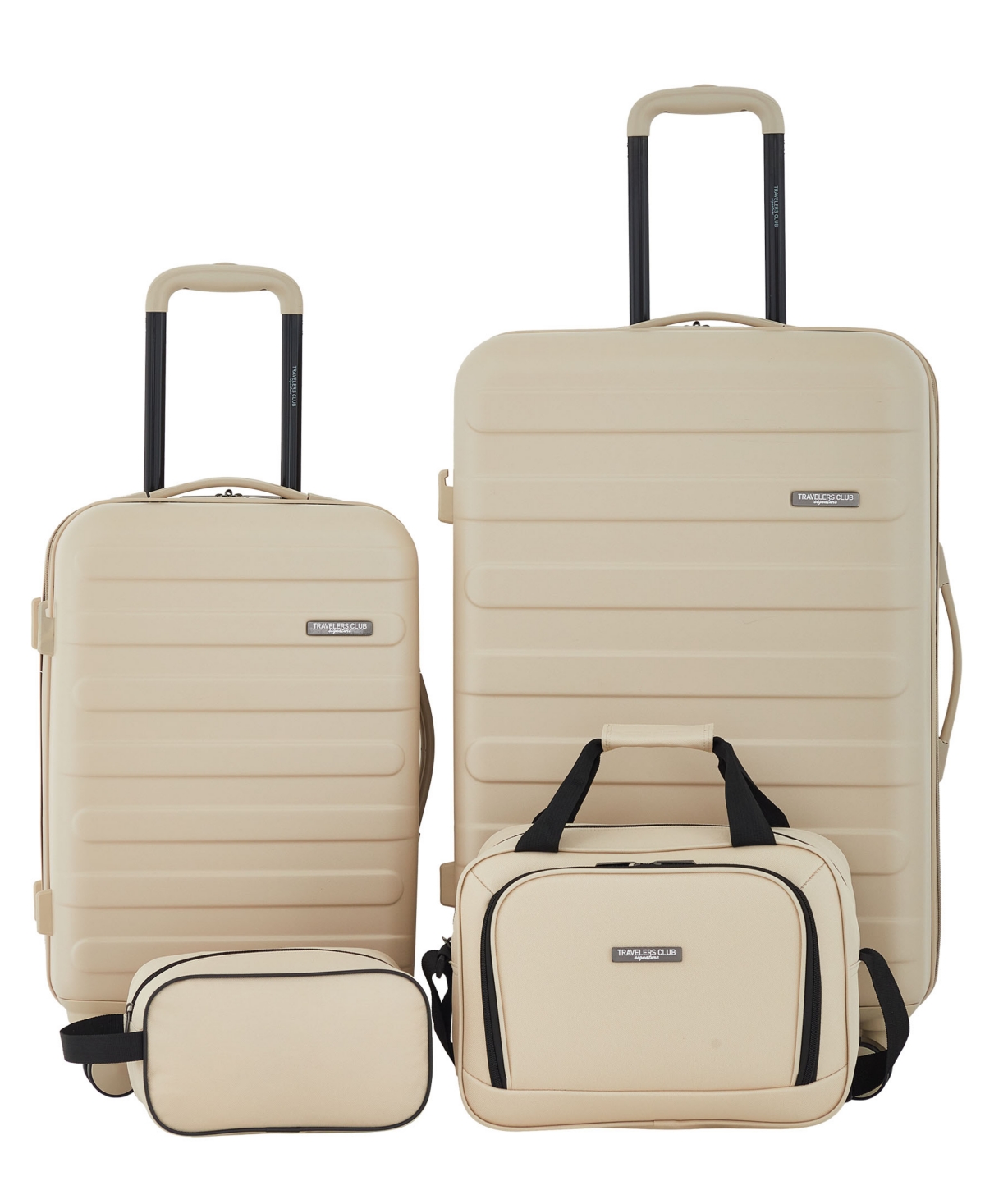 Click here for Travelers Club Austin 4 Piece Hardside Luggage Set... prices