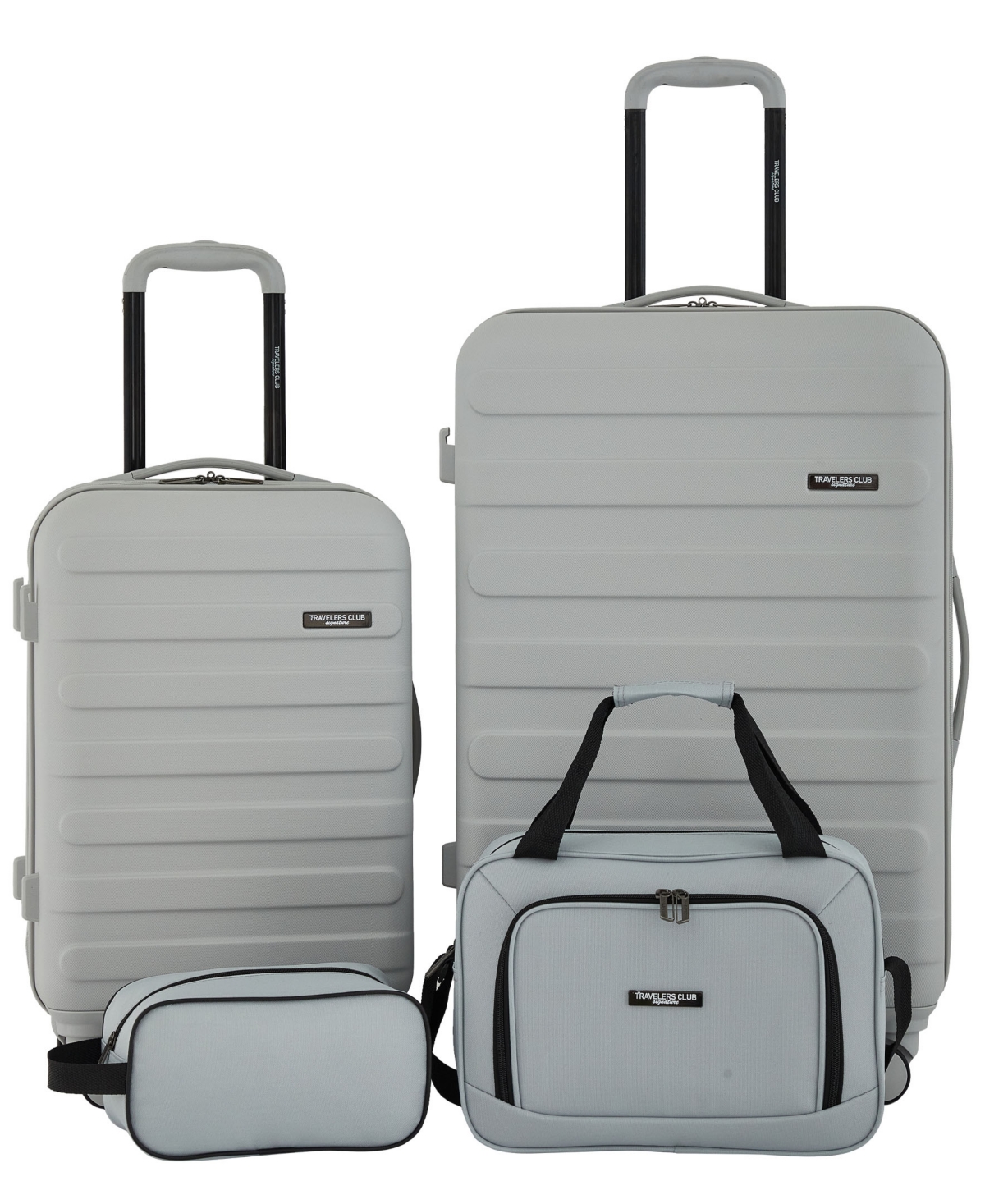Click here for Travelers Club Austin 4 Piece Hardside Luggage Set... prices