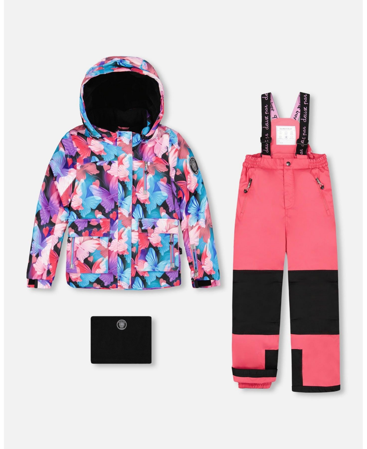 Click here for Deux par Deux Girl Two-Piece Play Snowsuit Flash C... prices