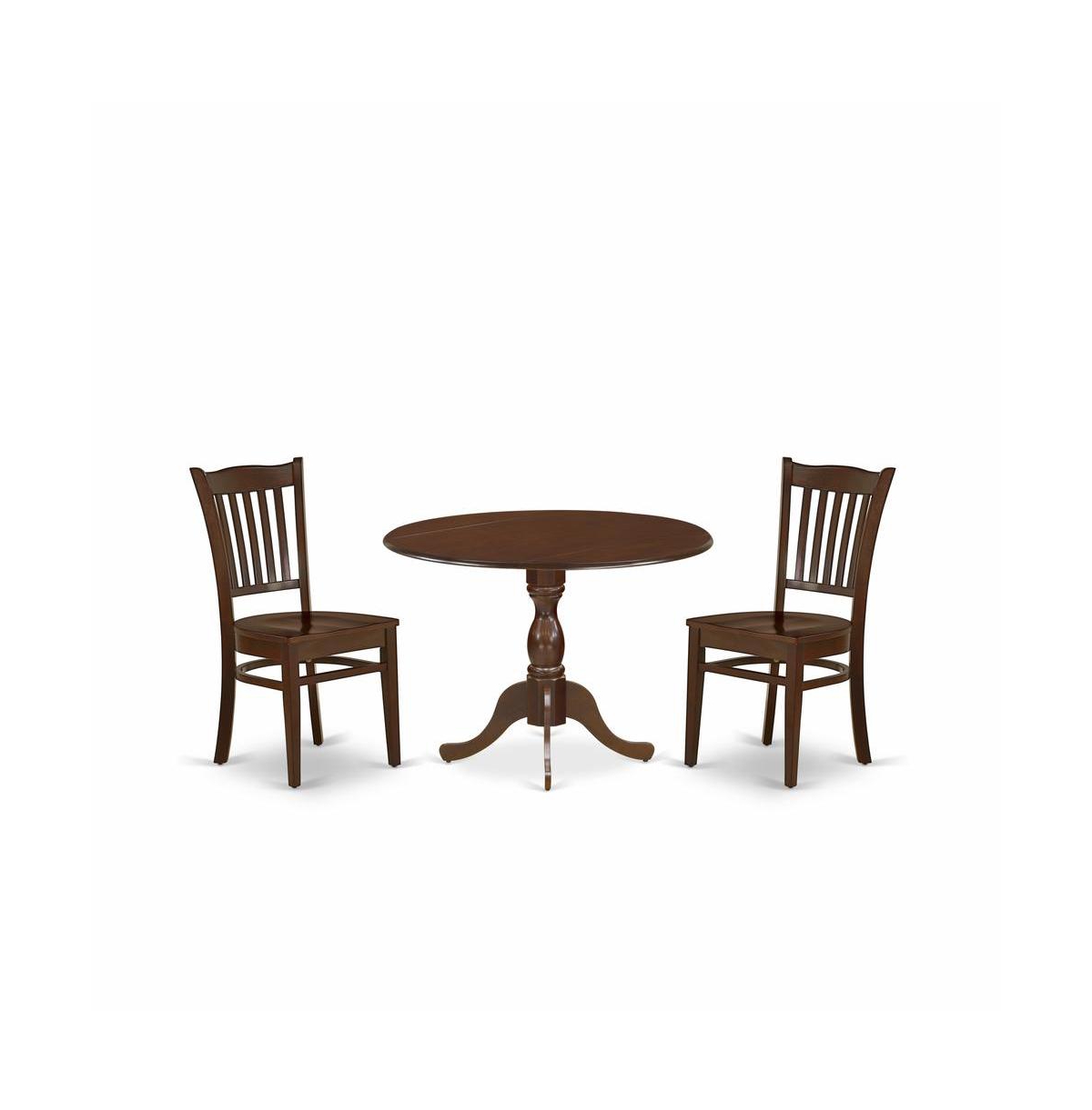 Click here for East West Furniture 3 Piece Dining Room Table Set... prices