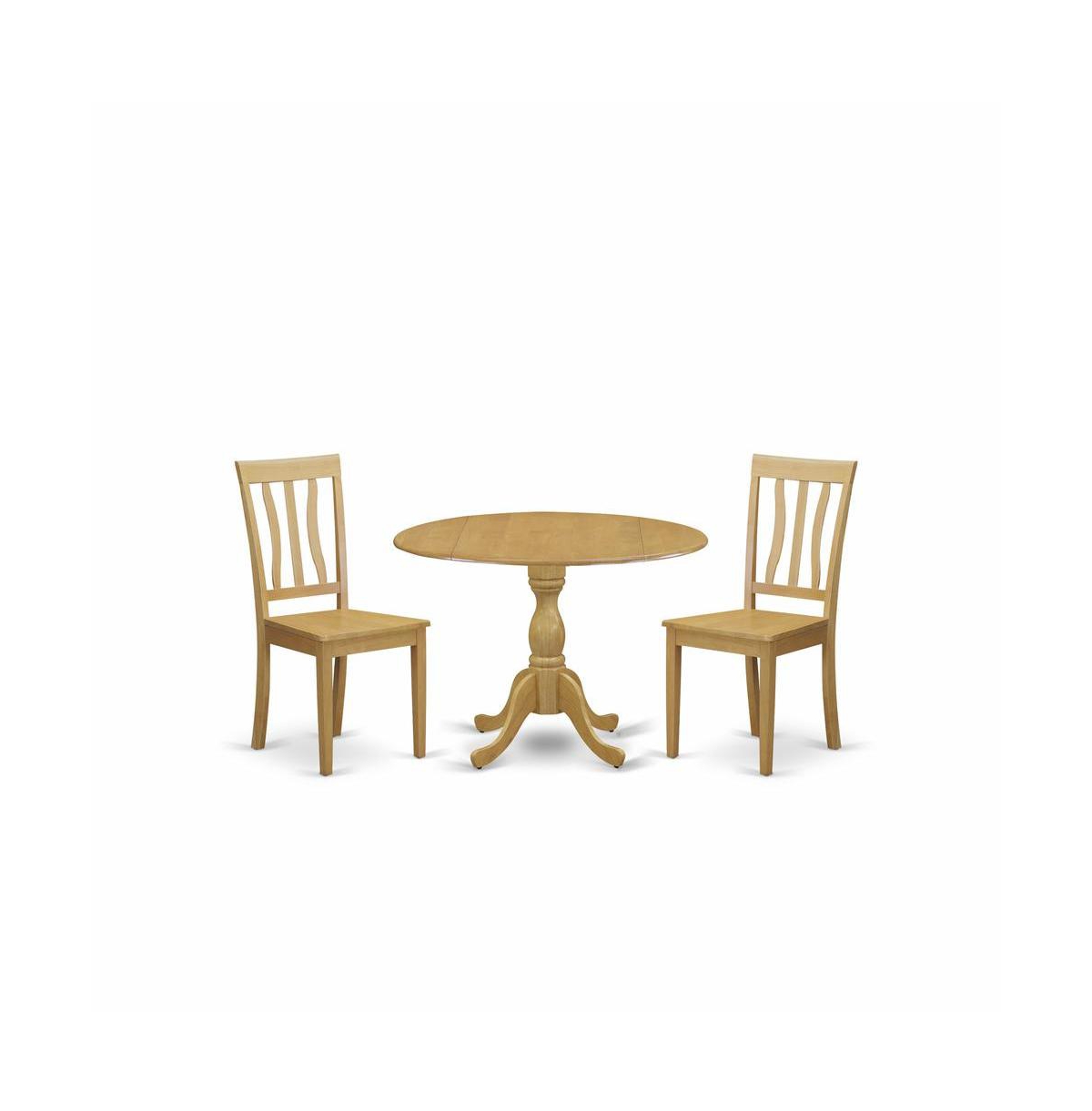 Click here for East West Furniture 3 Pc Dining Room Set Set - Dro... prices