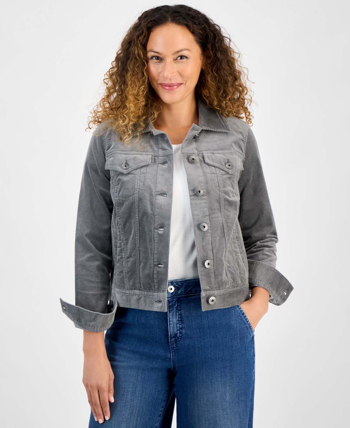 Click here for Style & Co Petites Corduroy Jacket  Created for Ma... prices