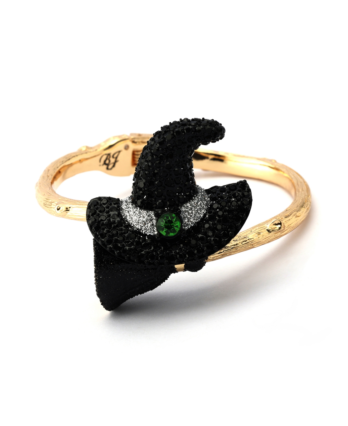 Click here for Betsey Johnson Faux Stone Witch Hat Bangle Bracele... prices