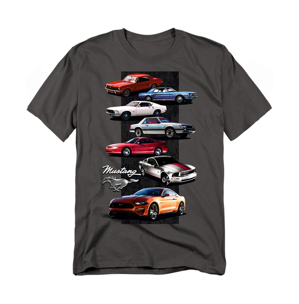 Click here for Logovision Mens Ford Mustang Mustang Stack T-Shirt... prices