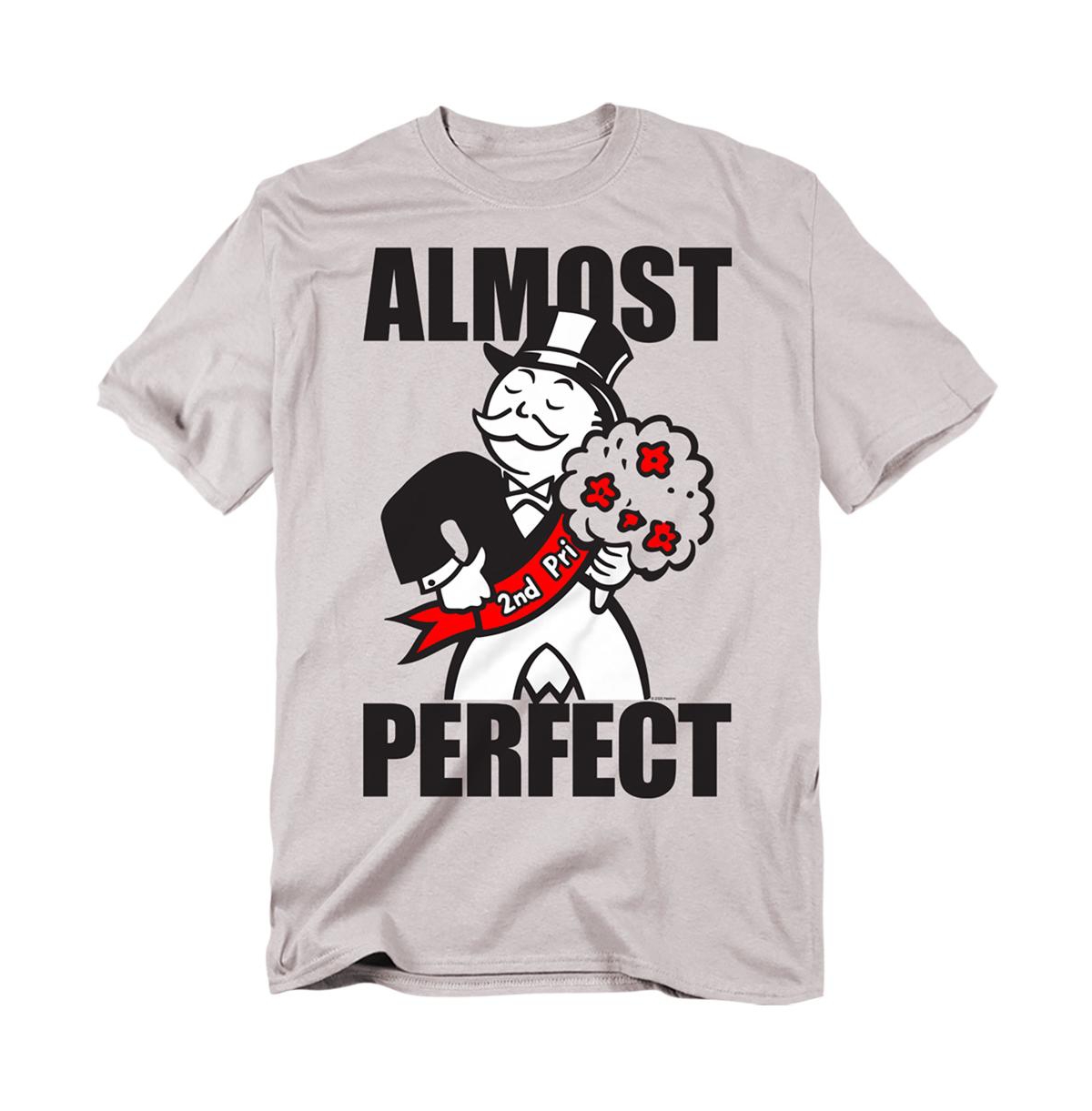 Click here for Logovision Mens Monopoly 2nd Prize T-Shirt - Silve... prices