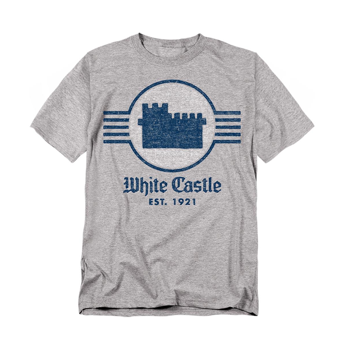 Click here for Logovision Mens White Castle Emblem T-Shirt - Athl... prices