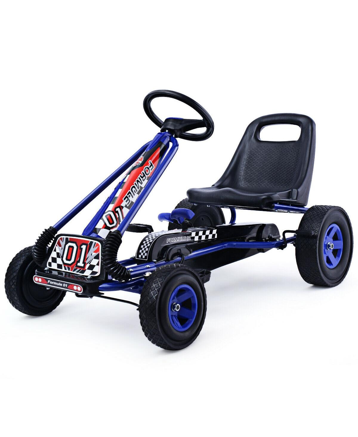 Click here for 4-Wheel Kids Ride-On Pedal Powered Bike Go-Kart Ra... prices