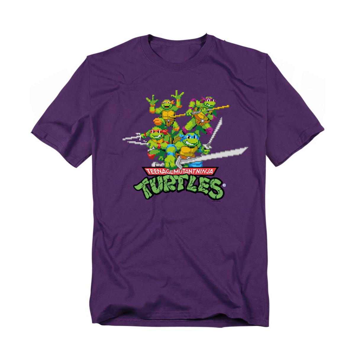 Click here for Logovision Mens Tmnt Retro Arcade T-Shirt - Purple prices