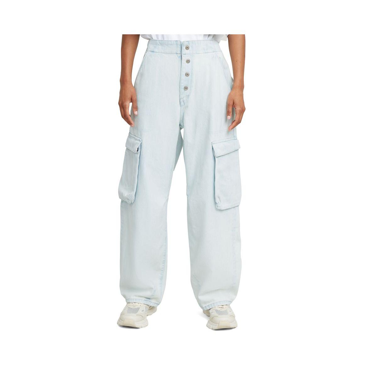 Click here for G-Star Womens Balloon Cargo Jeans - Beached faded... prices