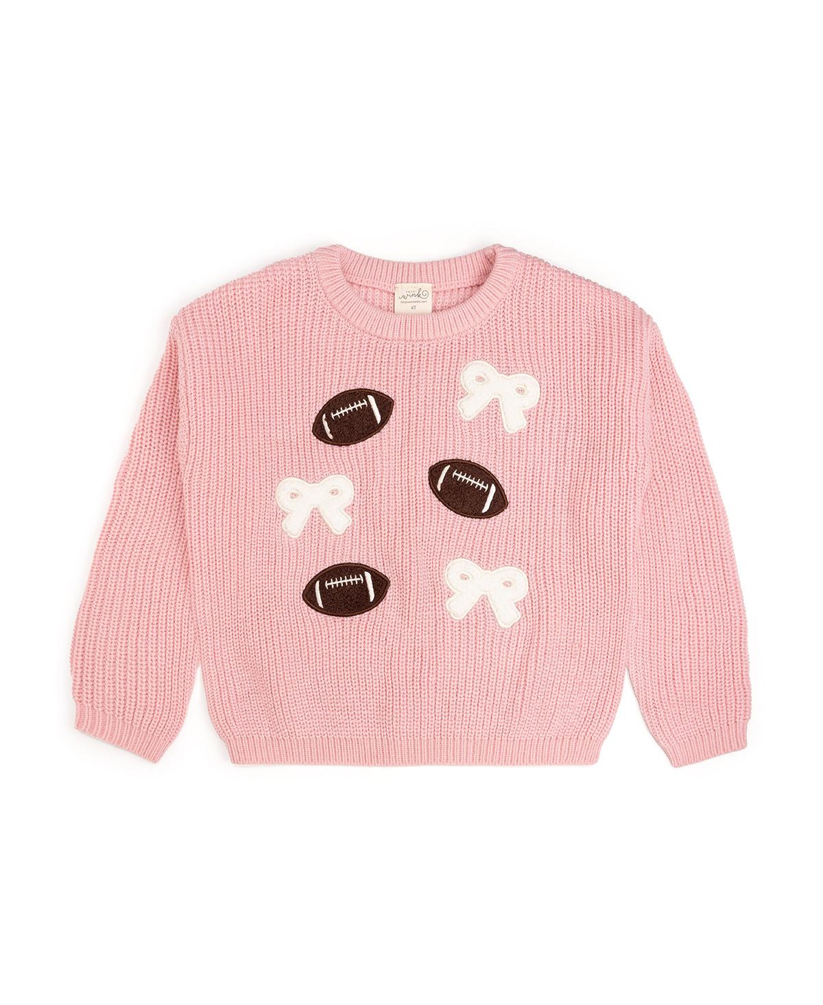 Click here for Sweet Wink Toddler Girls Football Bows Patch Knit... prices
