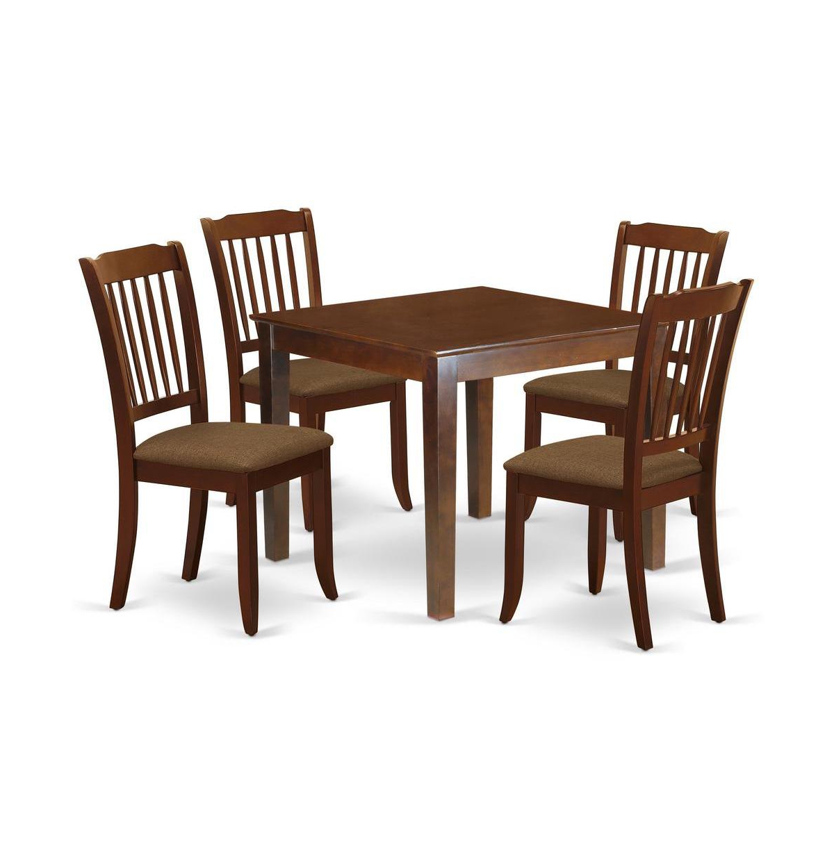 Click here for East West Furniture Dining Room Set Mahogany - Mah... prices