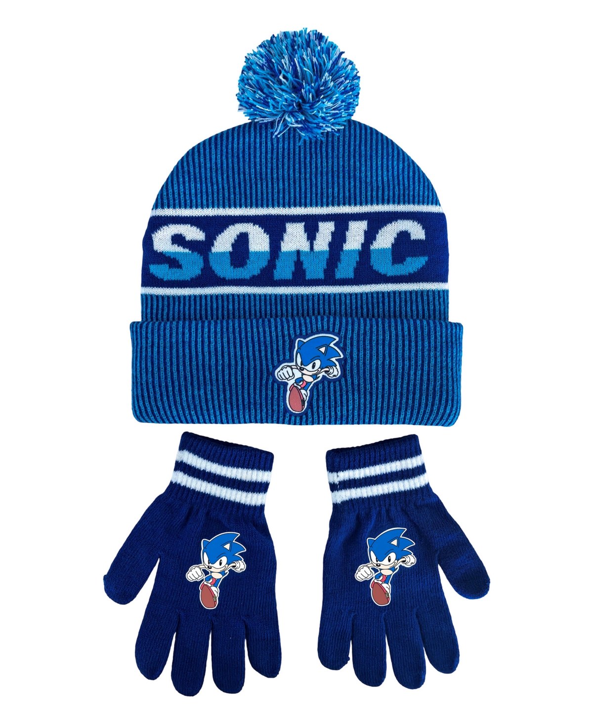 Click here for Sonic Big Boys 2-Piece Hat and Ribbed Knit Gloves... prices