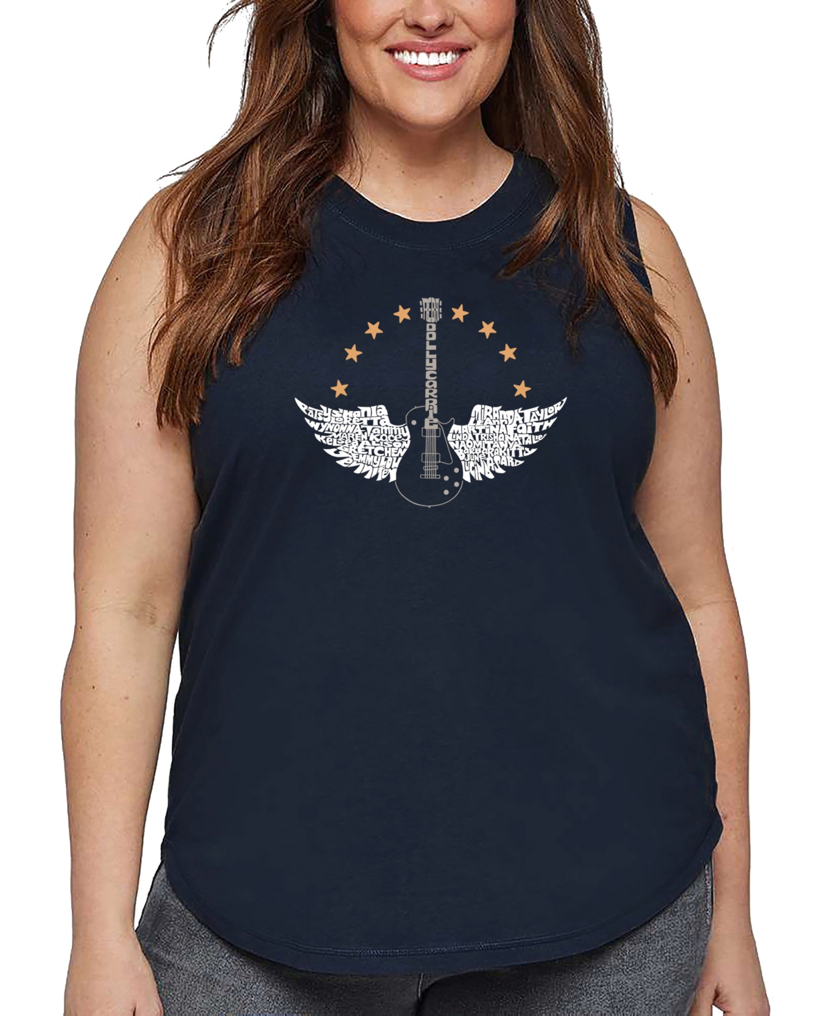 Click here for La Pop Art Plus Size Country Female Singers Word A... prices