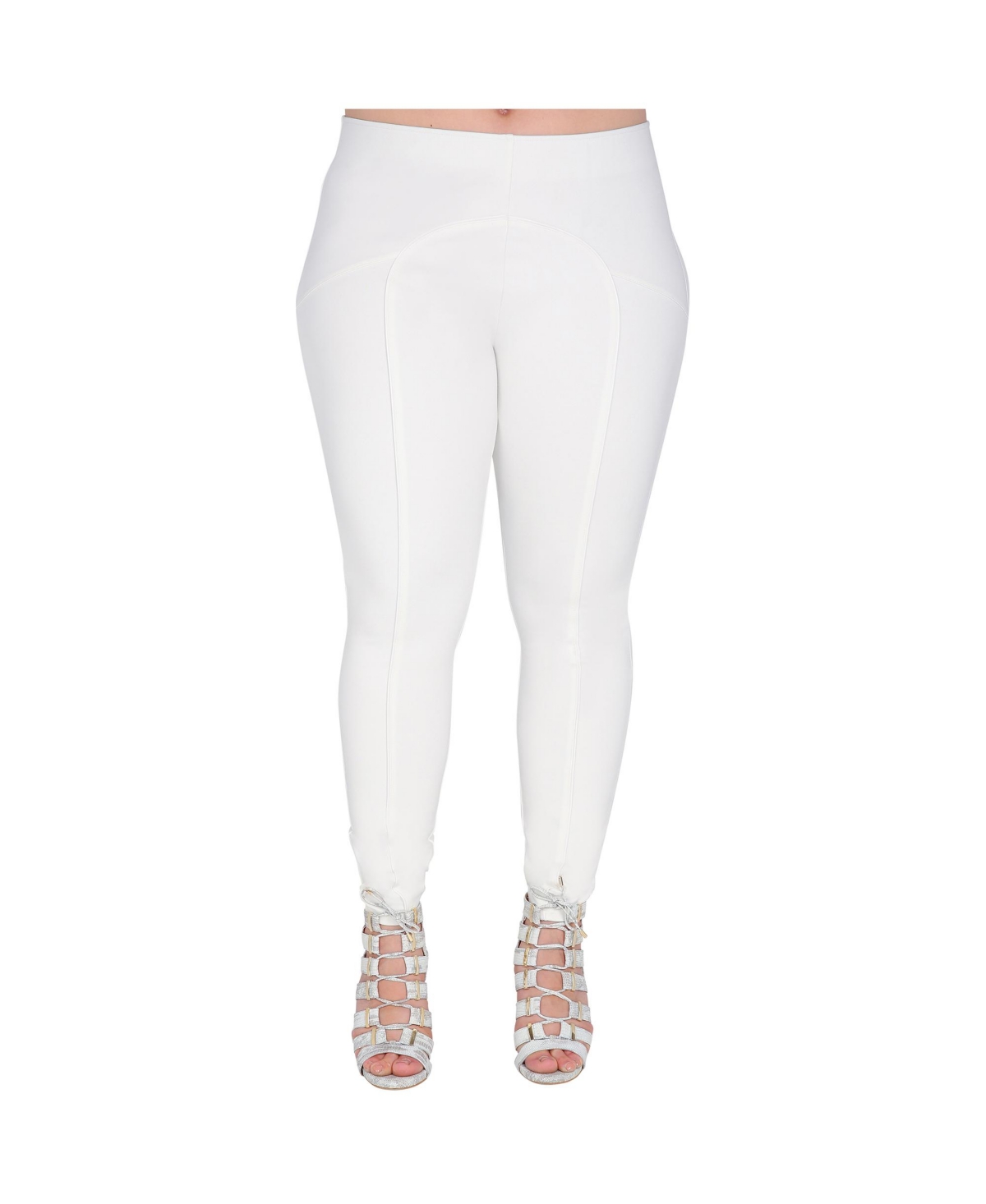 Click here for Standards & Practices Plus Size Ivory Stretch Pont... prices
