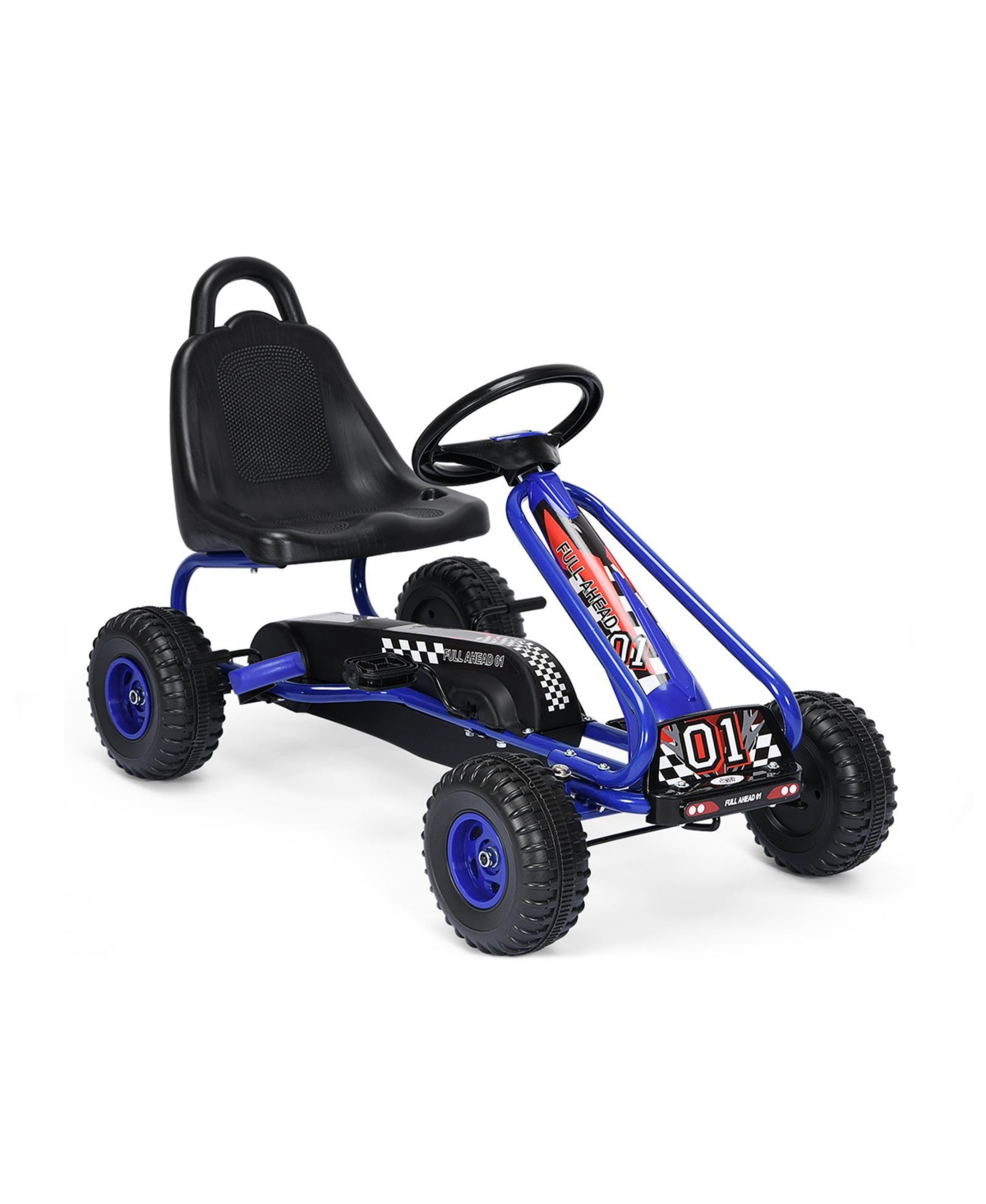 Click here for 4-Wheel Pedal Powered Ride-On with Adjustable Seat... prices