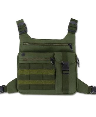 Tactical Chest Pack Running Bag: Outdoor Sports Lightweight Water ...