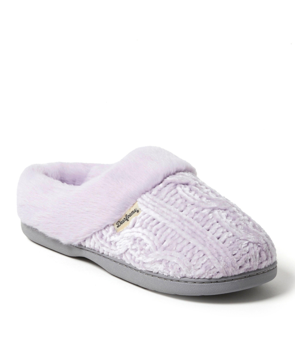 Click here for Womens Claire Marled Chenille Knit Clog - Wisteria prices