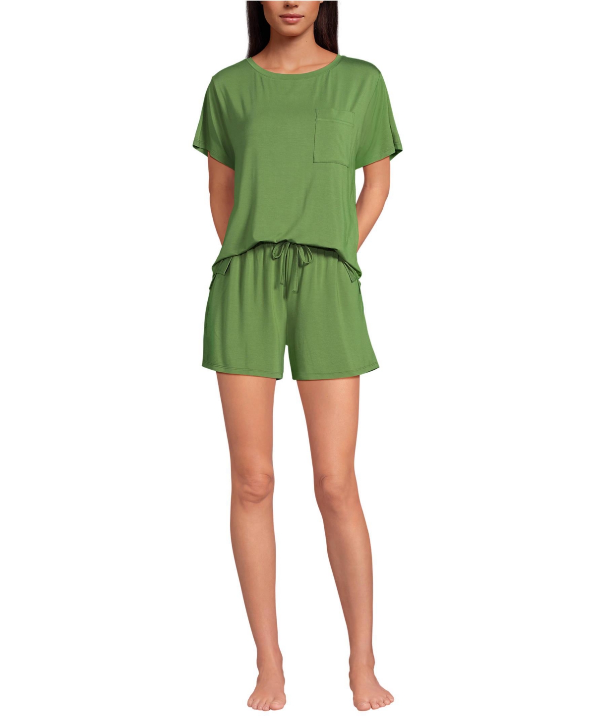 Click here for Lands End Womens Cooling 2 Piece Pajama Set - Shor... prices