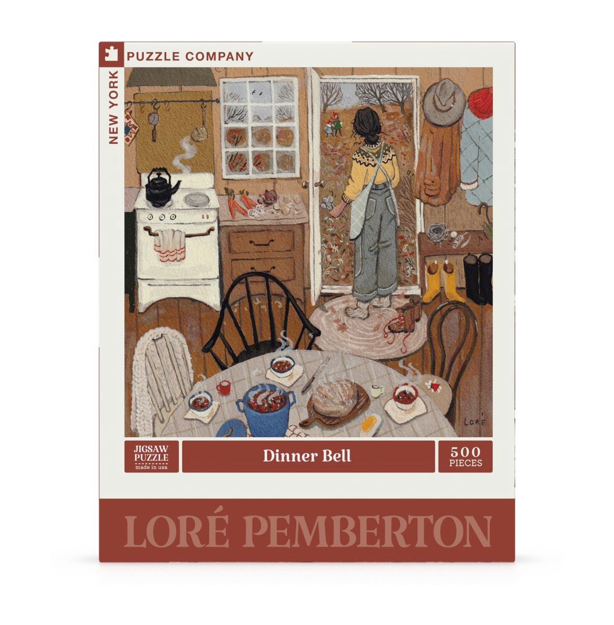 Click here for New York Puzzle Company Dinner Bell 500 Piece Puzz... prices