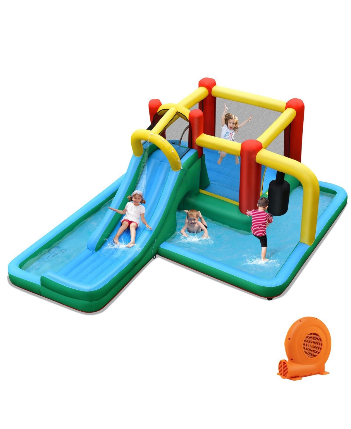 Click here for Inflatable Water Slide with Splash Pool Water Park... prices