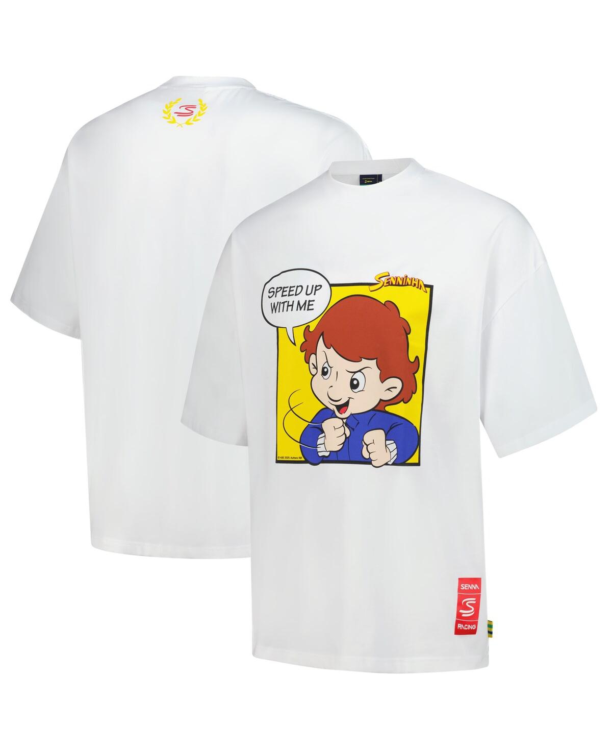 Click here for Ayrton Senna Mens and Womens White F1 Senninha Spe... prices