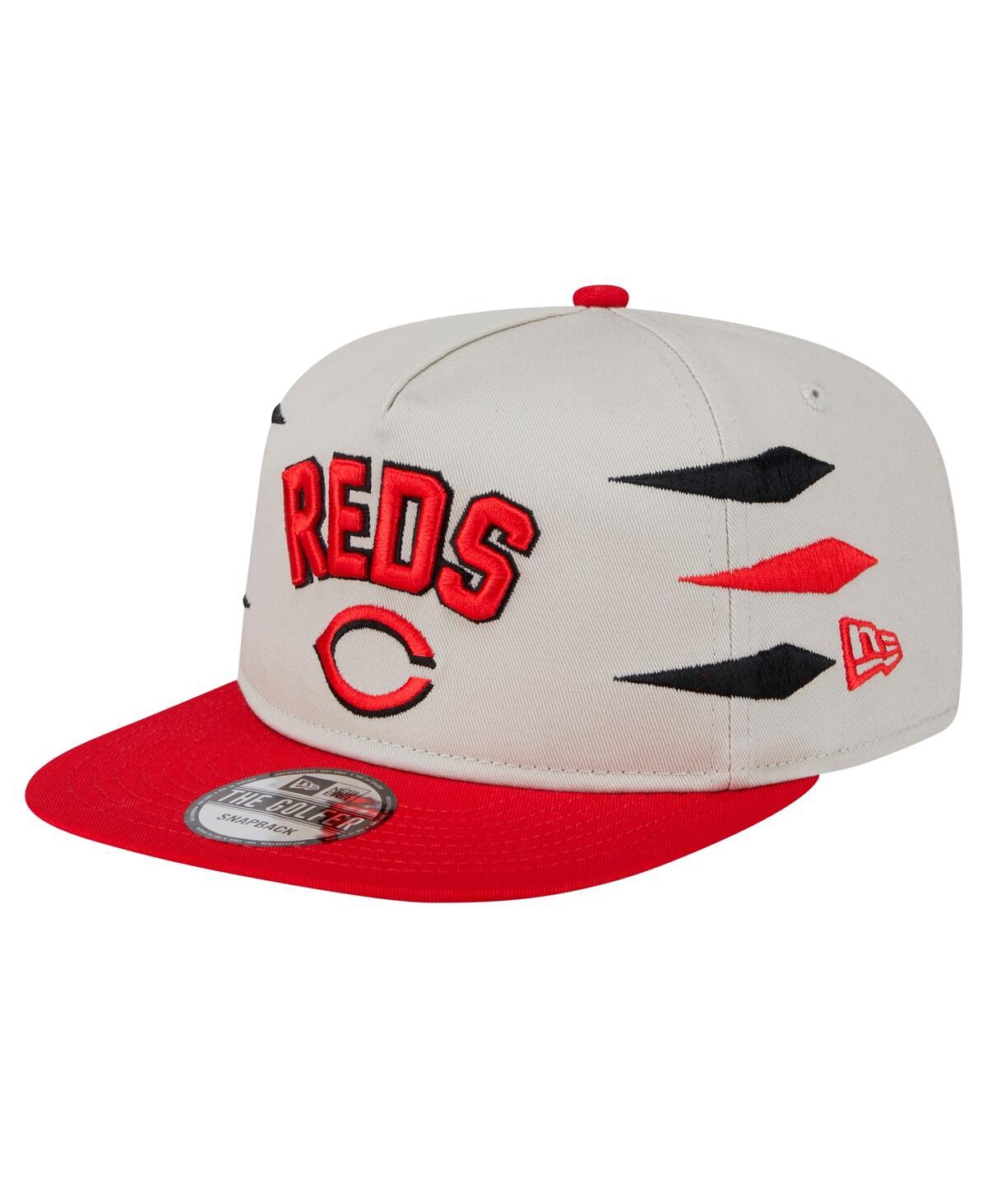 Click here for New Era Mens Cream Cincinnati Reds Iron Golfer Sna... prices