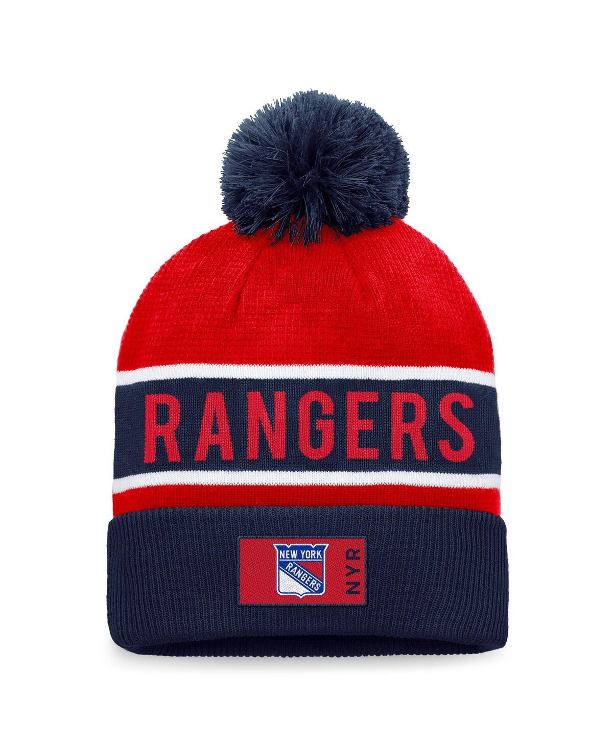 Click here for Fanatics Mens Red/Navy New York Rangers Authentic... prices