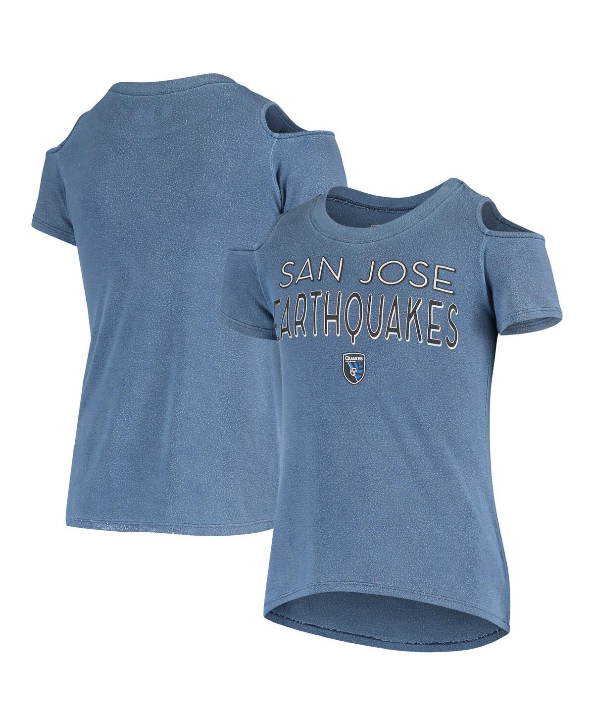 Click here for 5th & Ocean By New Era Big Girls Blue San Jose Ear... prices