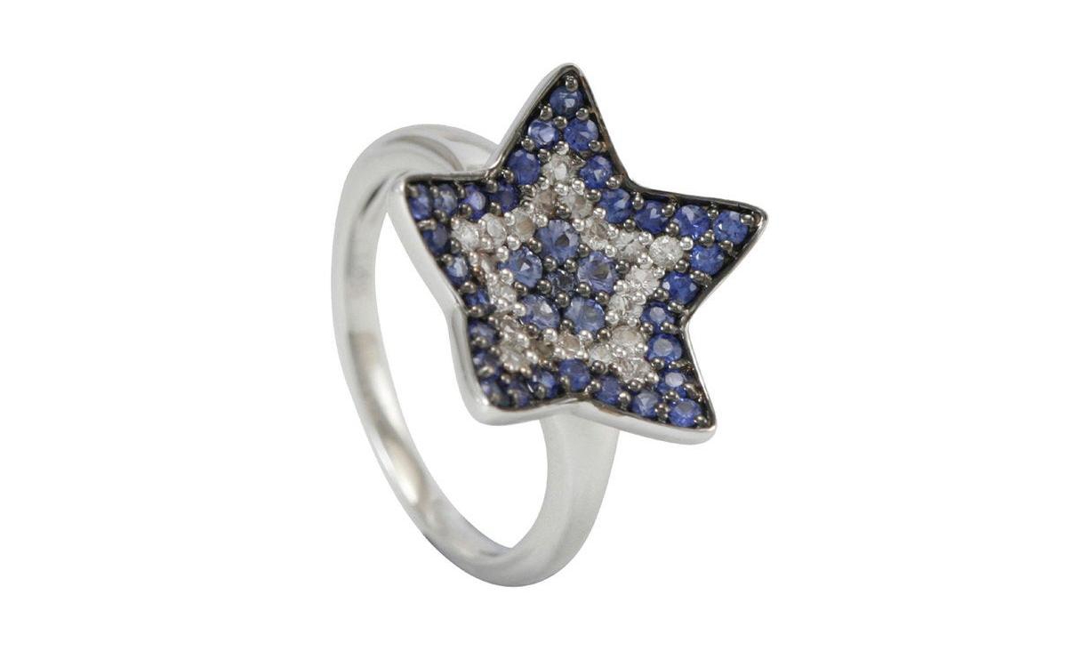 Click here for Suzy Levian New York Sterling Silver & Created Whi... prices