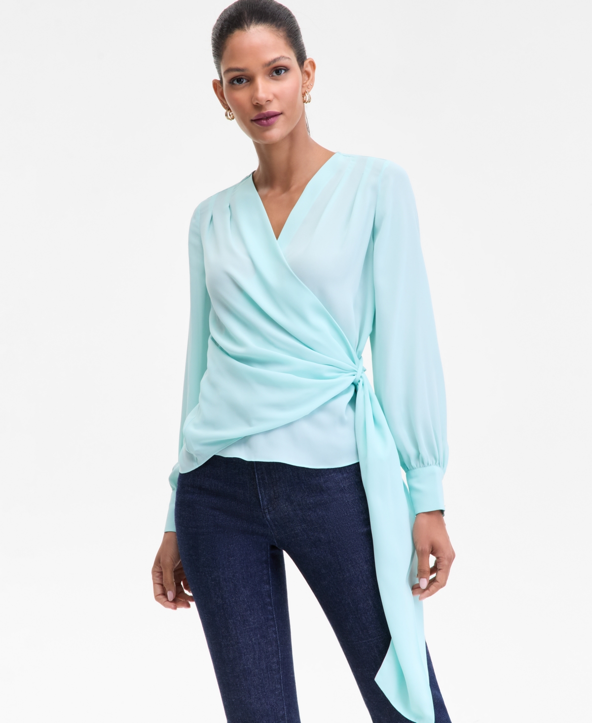 Click here for I.n.c. International Concepts Womens Asymmetric-Ti... prices