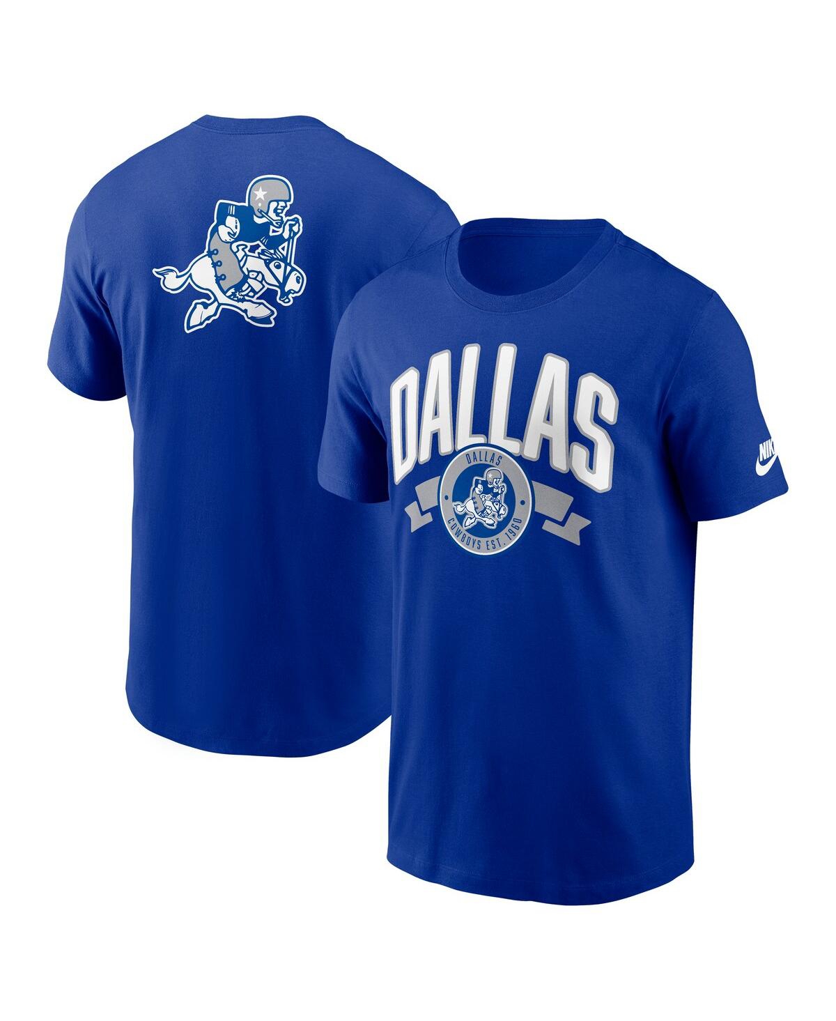 Click here for Nike Mens Royal Dallas Cowboys Rewind Front and Ba... prices