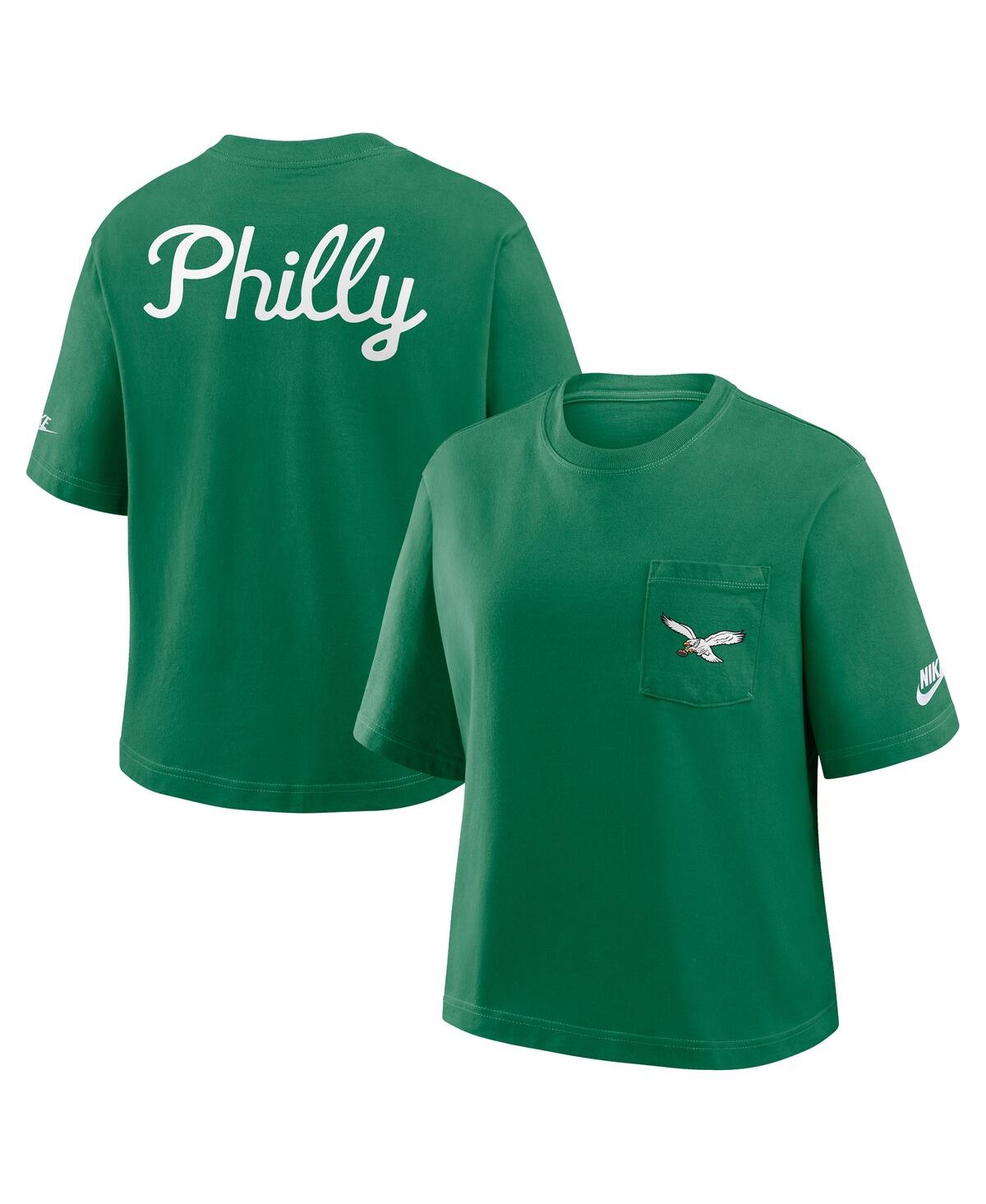 Click here for Nike Womens Kelly Green Philadelphia Eagles Rewind... prices