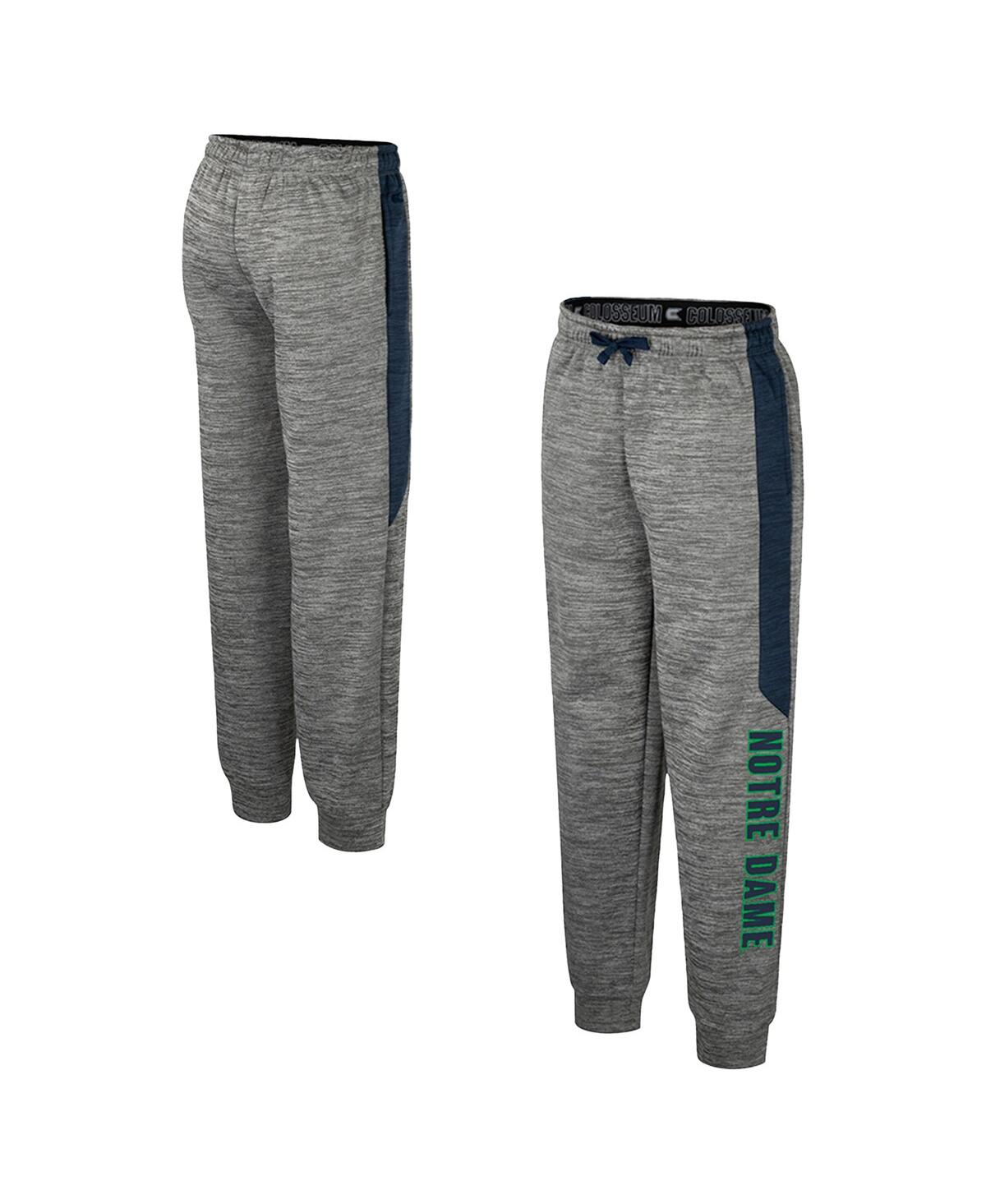 Click here for Colosseum Big Boys and Girls Heather Gray Notre Da... prices