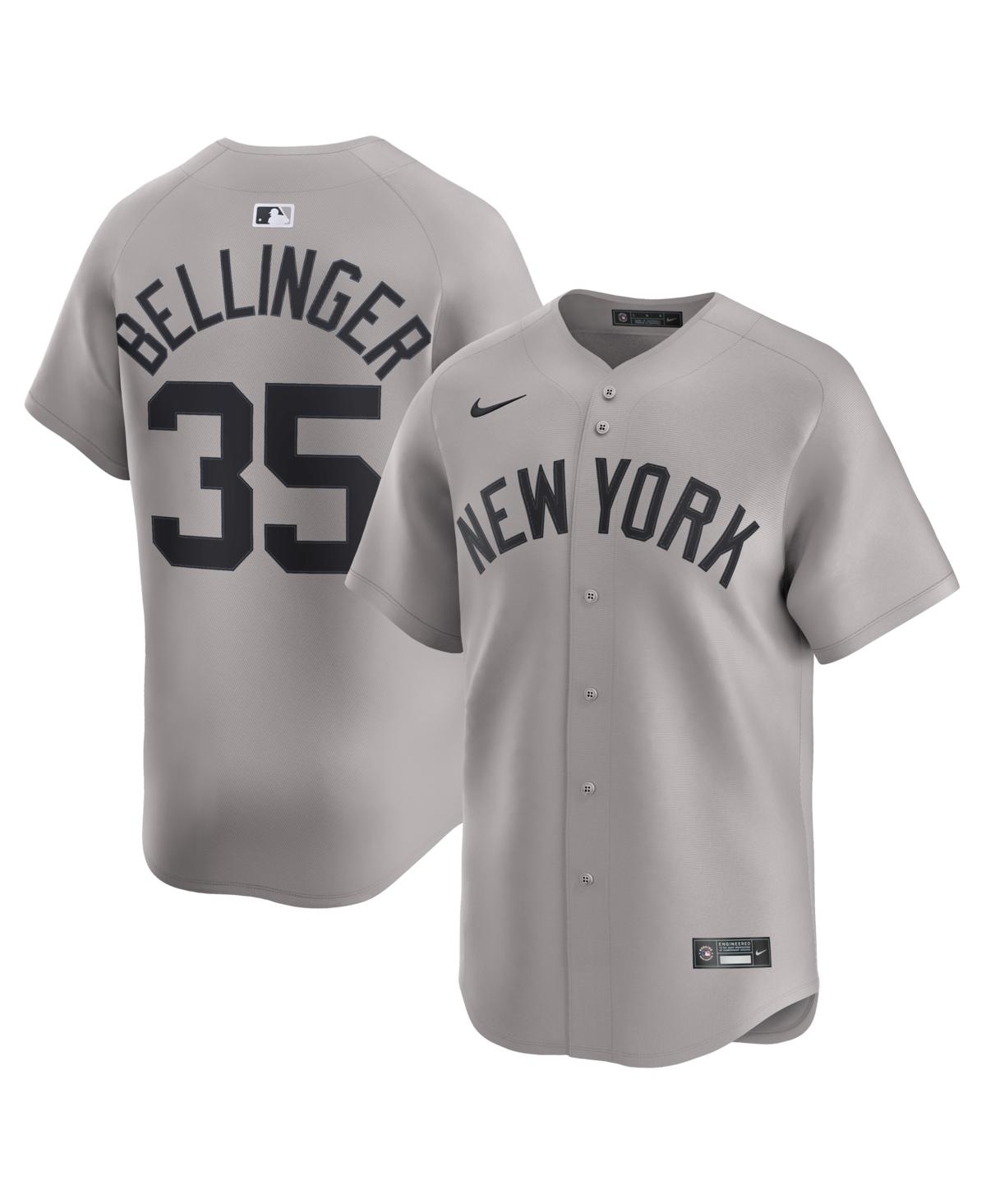 Click here for Nike Mens Cody Bellinger Gray New York Yankees Roa... prices