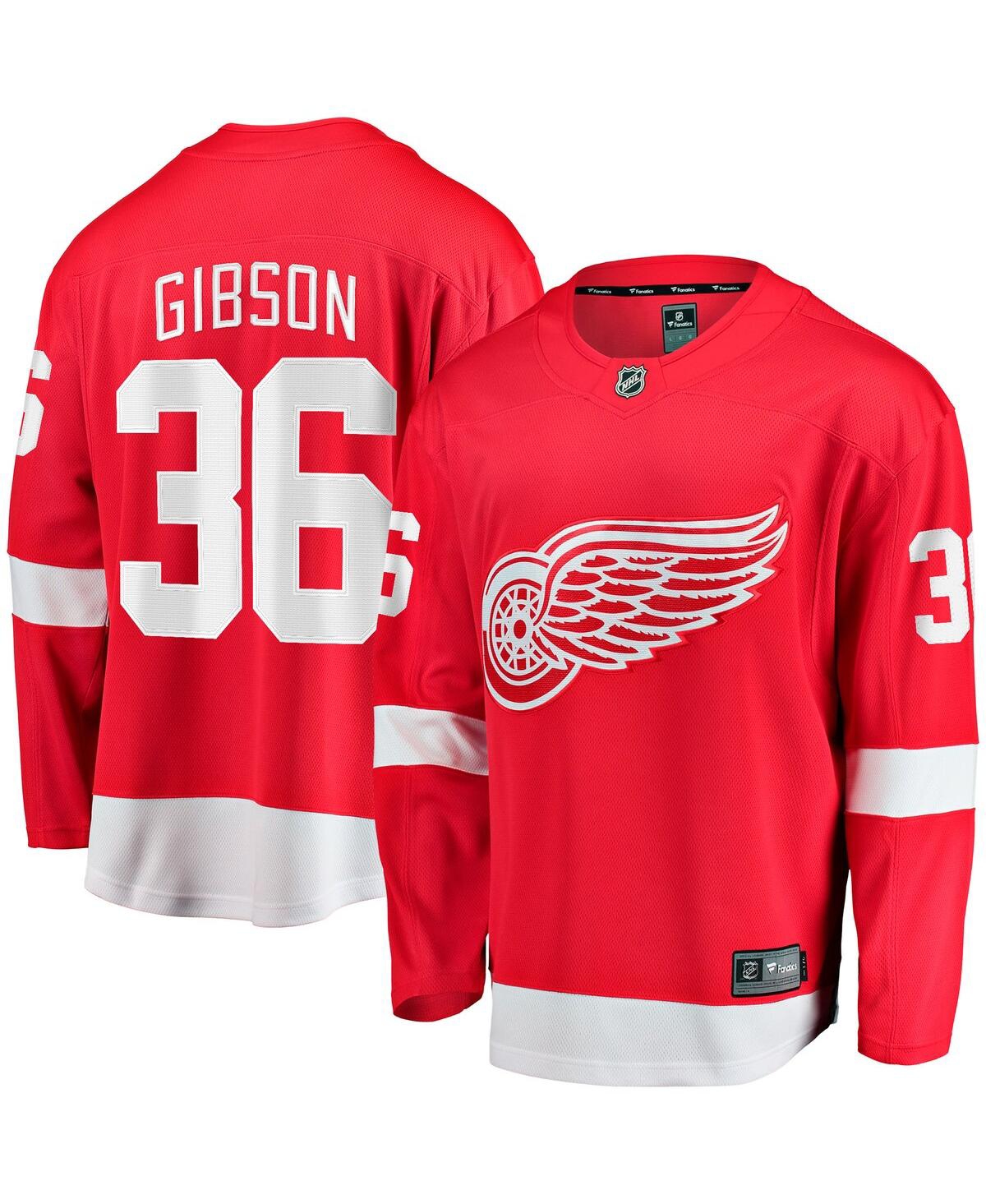 Click here for Fanatics Mens John Gibson Red Detroit Red Wings Ho... prices