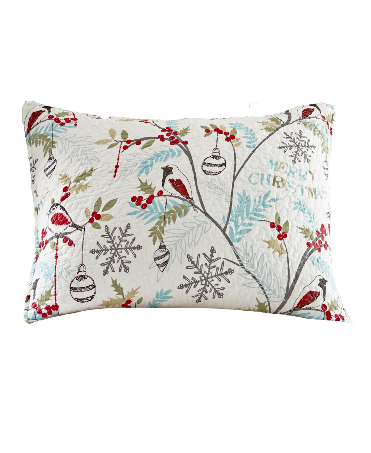 Click here for Levtex Home Mistletoe Sham  King - Green prices