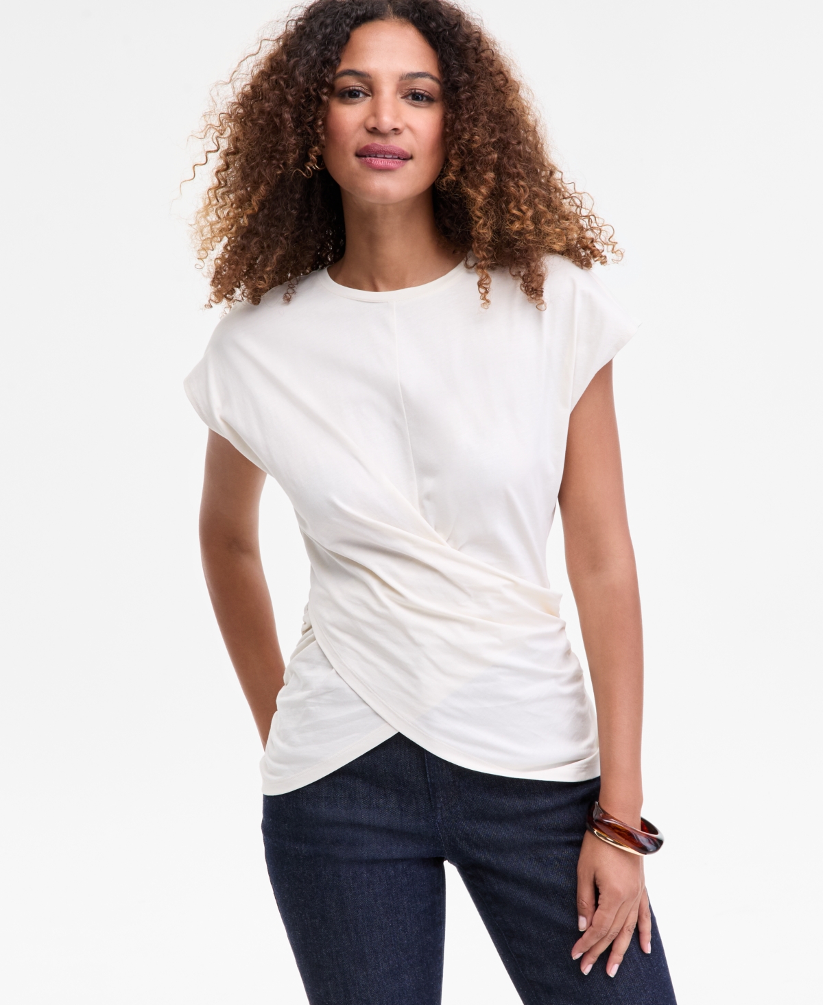 Click here for I.n.c. International Concepts Womens Cotton Twist-... prices