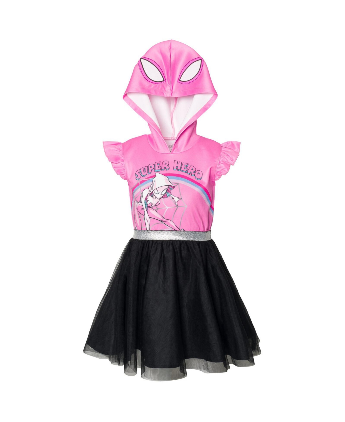 Click here for Marvel Spider-Man Spider-Gwen Mesh Cosplay Tulle D... prices