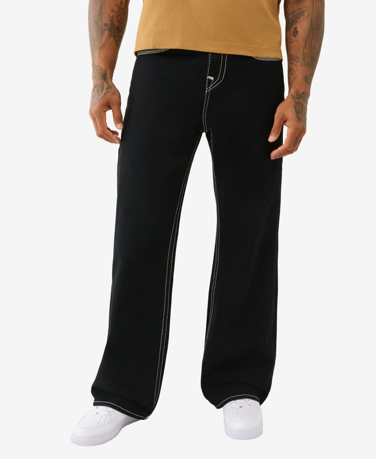 Click here for True Religion Mens Vinny Super Flatlock Flap Jeans... prices