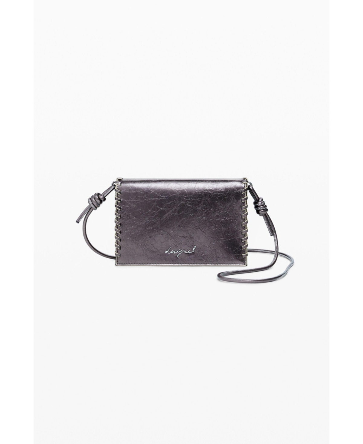 Click here for Desigual Womens Large metallic convertible wallet... prices