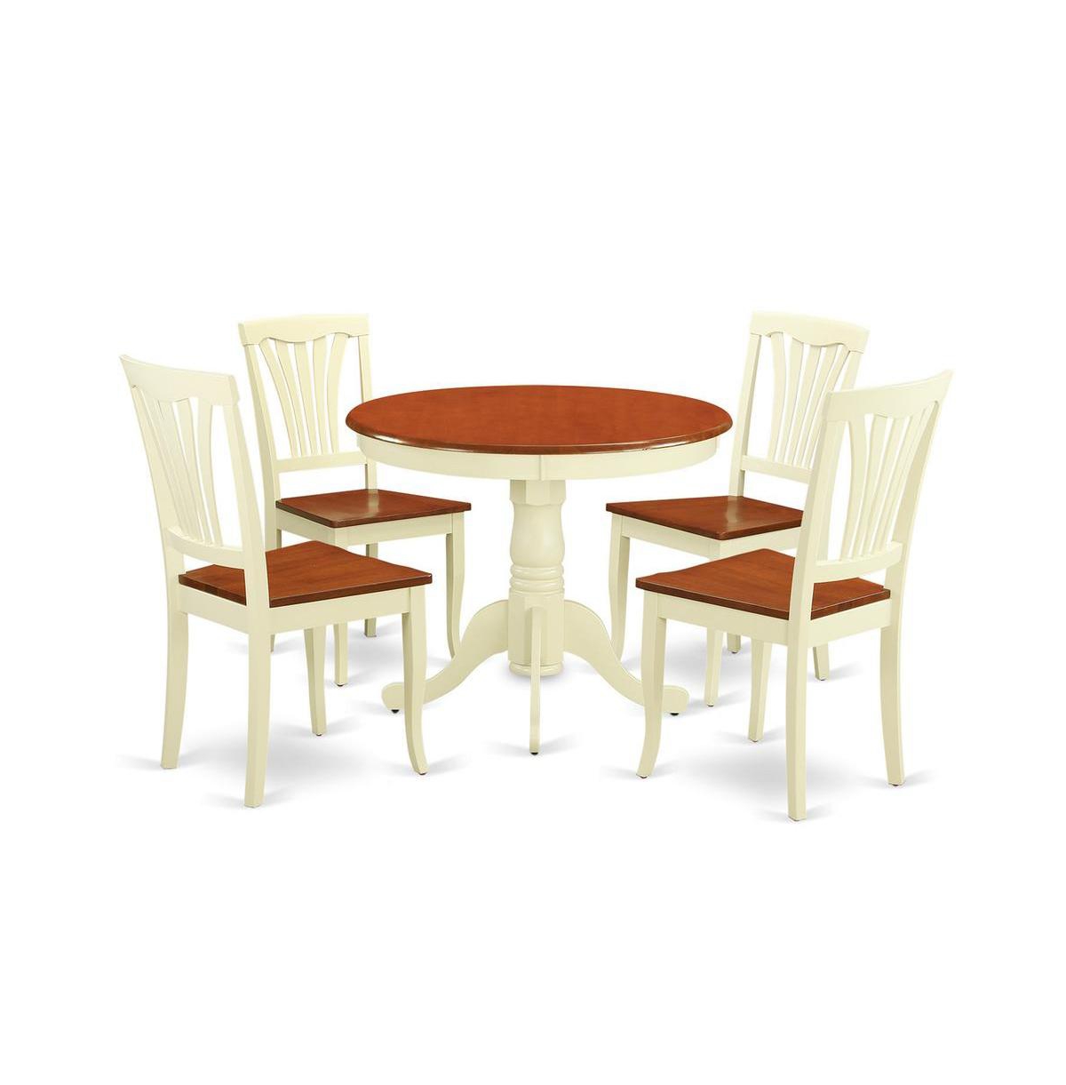 Click here for East West Furniture 5 Pc small Kitchen Table set-r... prices
